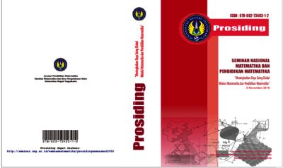 Prosiding Seminar Nasional Matematika dan Pendidikan Matematika 2016 - Lumbung Pustaka UNY